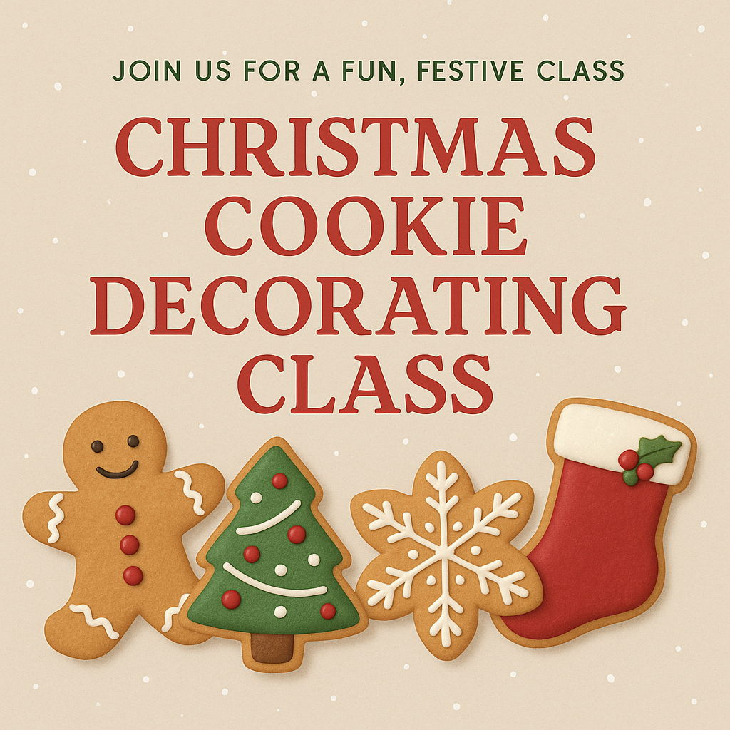 Christmas Cookie Decorating Class – Sweet Queen Ottawa